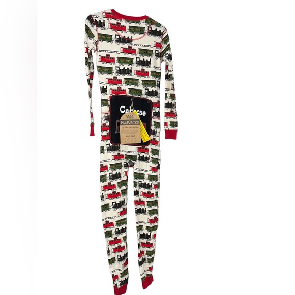 Lazy One | Pajamas | Lazy One Caboose Train Flapjack Onesie Pajamas ...